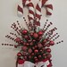 Candy Cane Swag-one of a Kind! - Etsy
