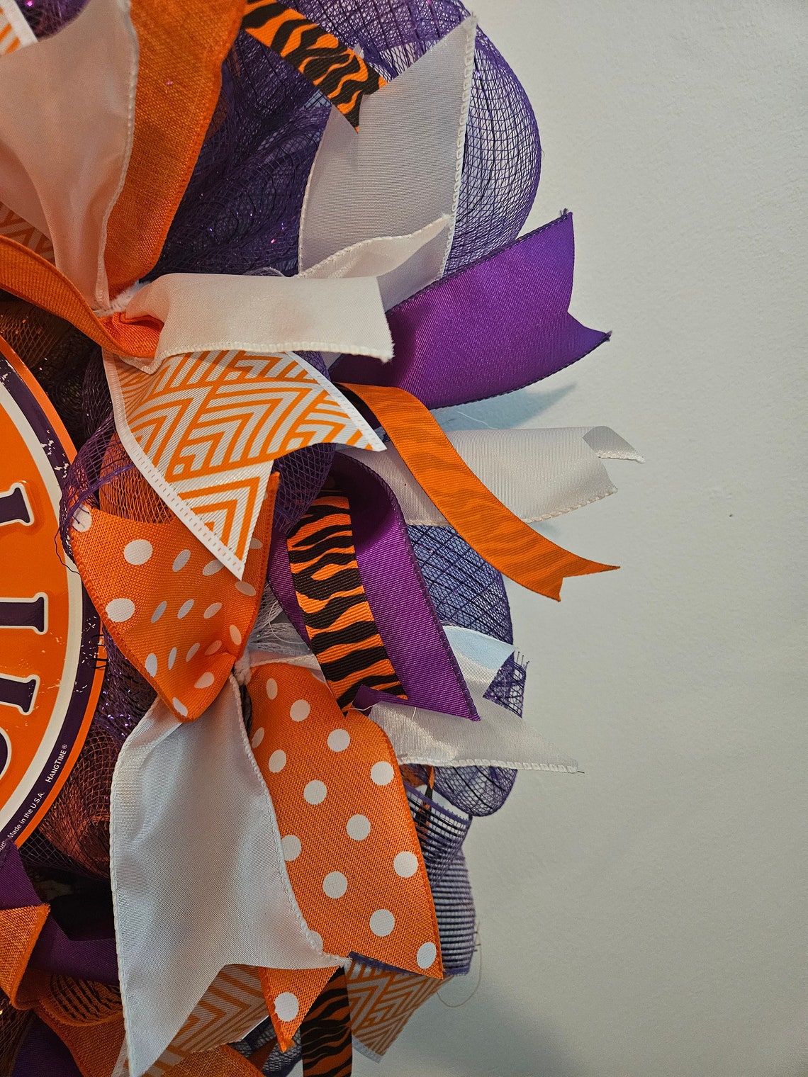 Clemson Tigers Wreath!! One of Kind! - Etsy