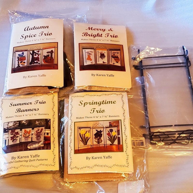 Wool Applique Banner Kit - Etsy