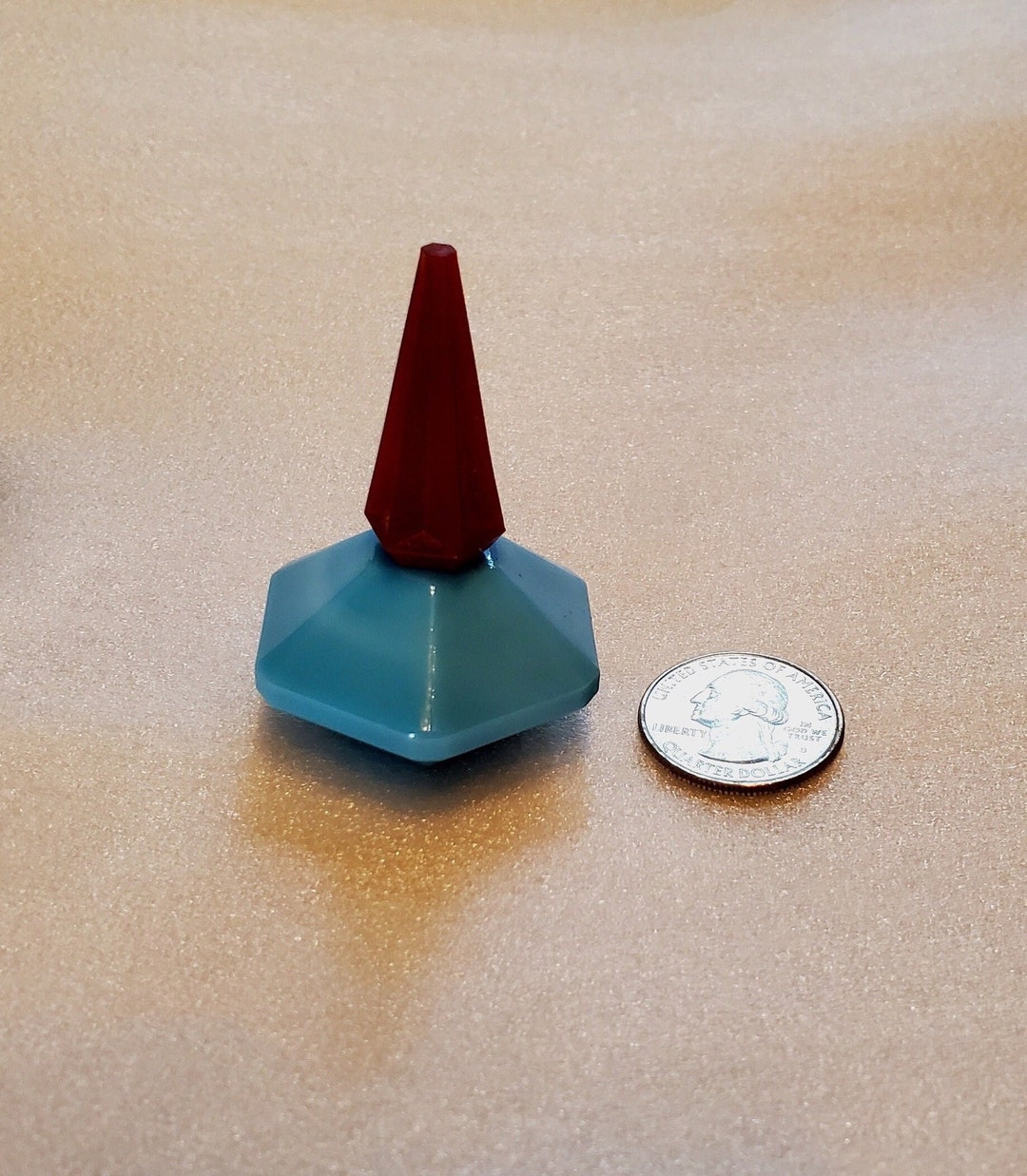 Miniature LOULOU Eau De Parfum. Blue Glass, Red Plastic Cap. Parfums ...