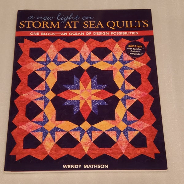 Storm at Sea Quilt Pattern - Etsy