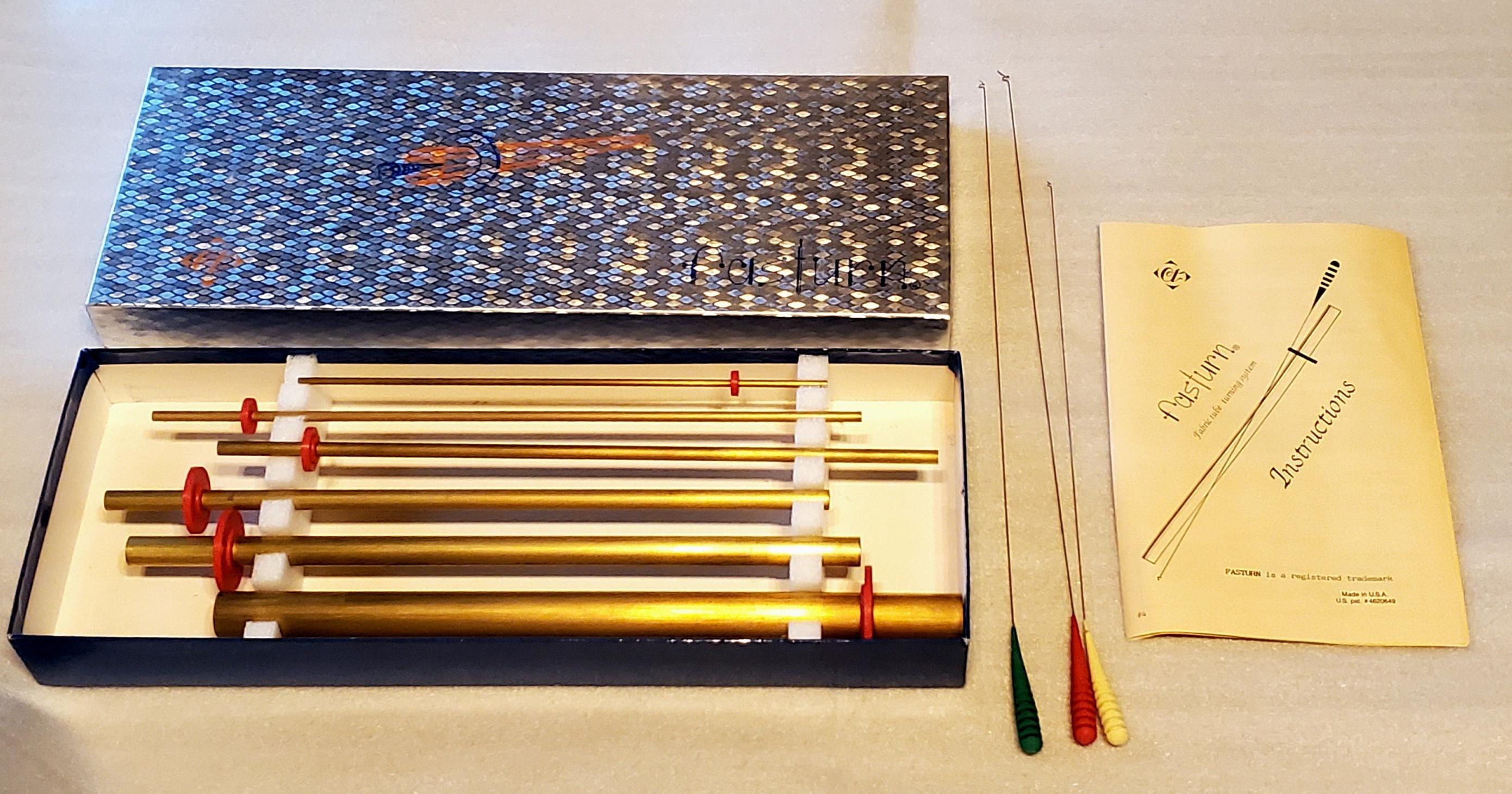 FASTURN Fabric Tube Turning Set, Sewing Aid Tool by Crowning Touch, 6 ...