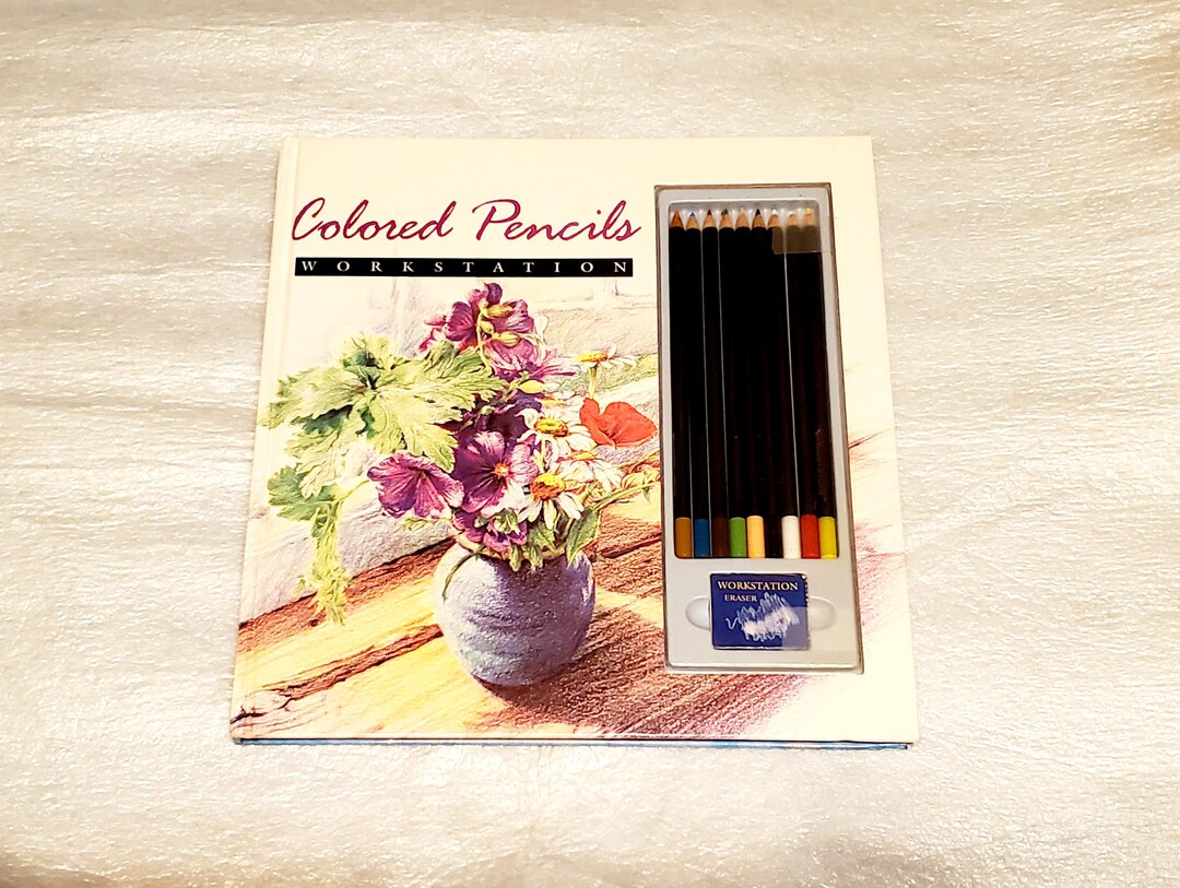 Colored Pencil Workstation by Rod Holt, Kit Contains 9 Colored Pencils ...