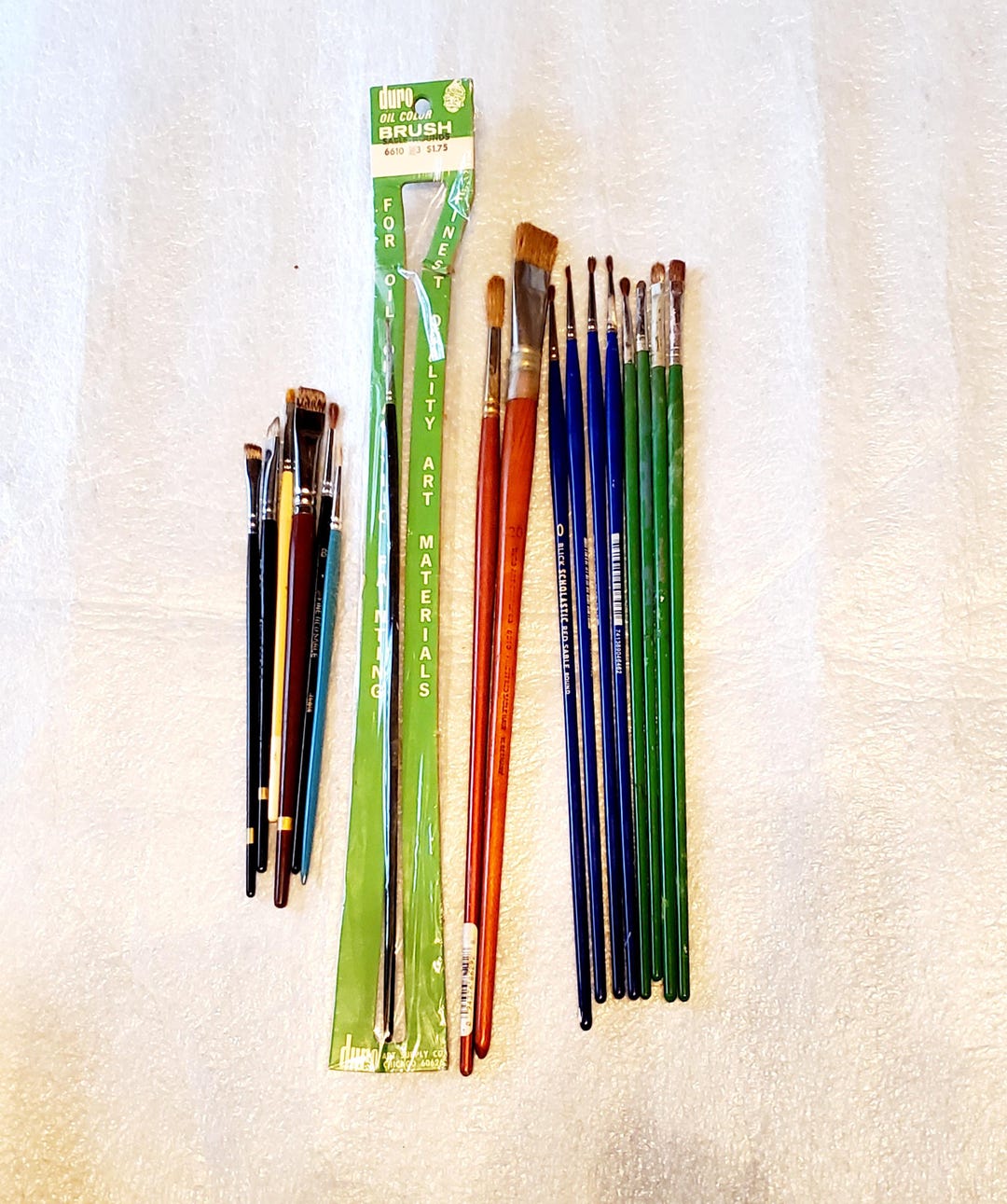 17 SABLE PAINT BRUSHES, Red Sable, Royal Sable, Sable, 2 Blend, Most ...