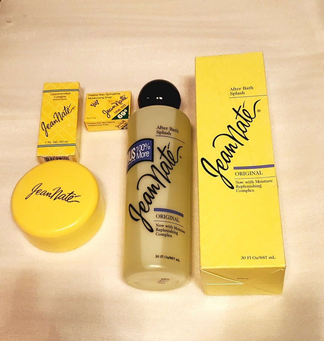 JEAN NATE Concentrated Cologne Natural Spray 1 Oz, Trial Size ...