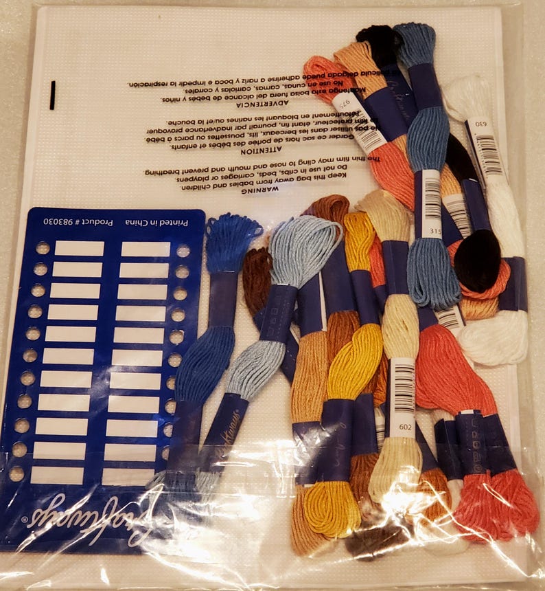 Herrschners Craftways CHARLIE THEODORE Paper Doll PLASTIC Canvas Kit ...