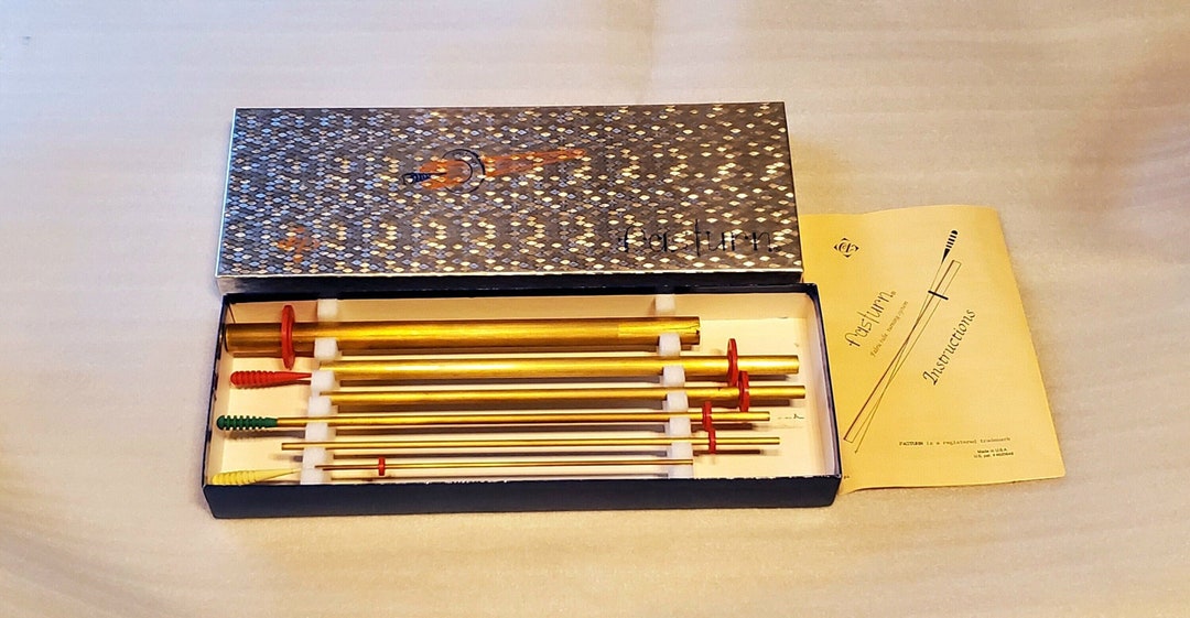 FASTURN Fabric Tube Turning Set, Sewing Aid Tool by Crowning Touch, 6 ...