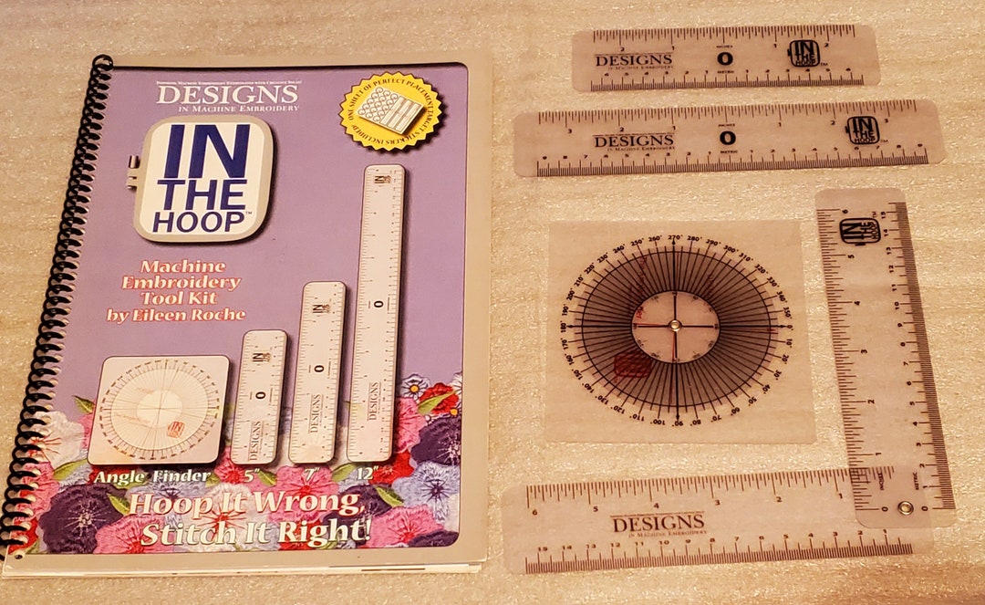 Designs in Machine Embroidery, Hoop It Wrong, Stitch It Right, Eileen ...