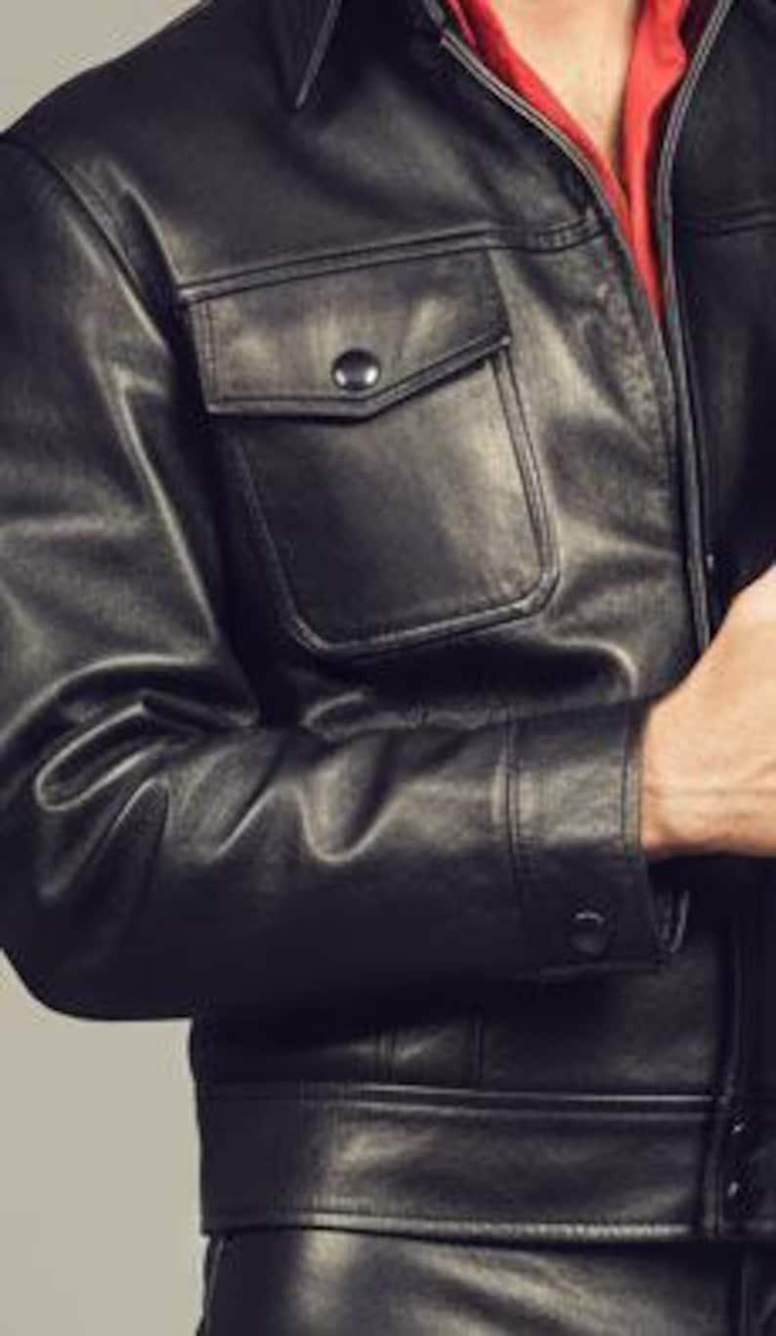 Elvis Presley Costume – 1968 Comeback Special Black Leather Suit – Men ...