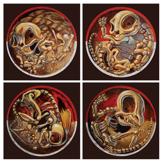 Pokemon Gone: 4-Print Set | Etsy