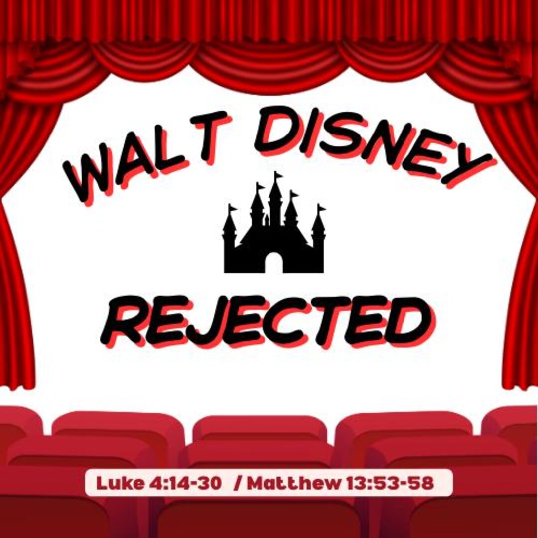 Walt Disney and Jesus: Children's Bible Sermon/lesson on Faith and ...