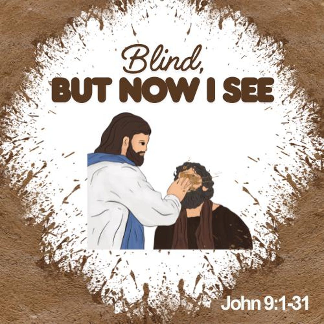 Children's Sermon/lesson and Activity Booklet - Blind, but Now I See ...