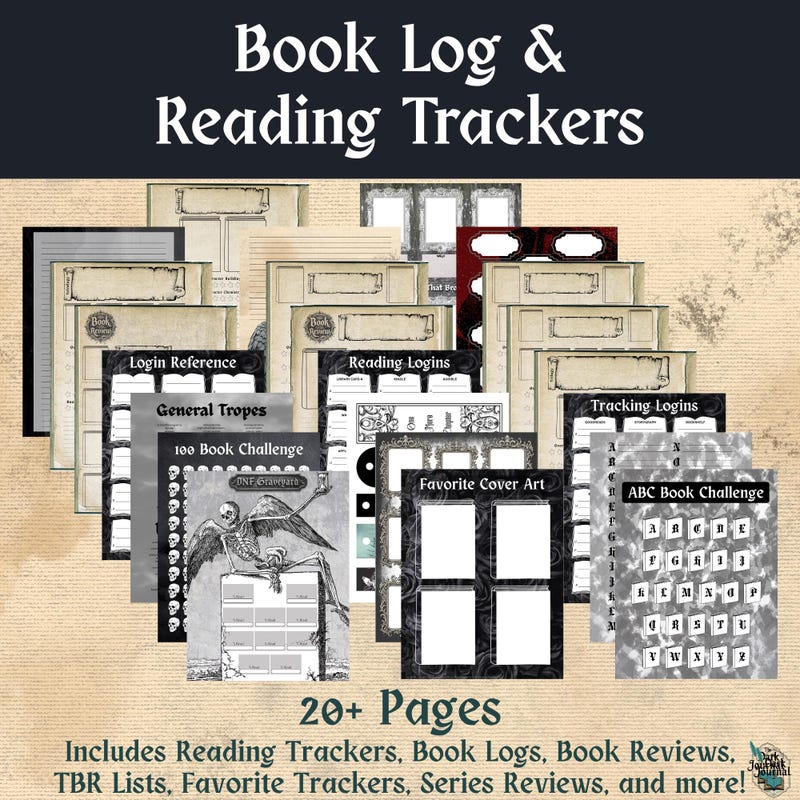 Gothic Notebook 8.5x11 - Etsy