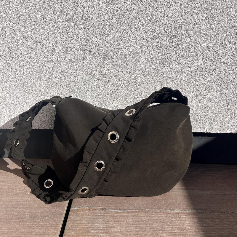 Handmade Ruffled Purse - Etsy