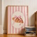French Bakery Printable Wall Art Set of 2, Croissant & Macaron Prints ...