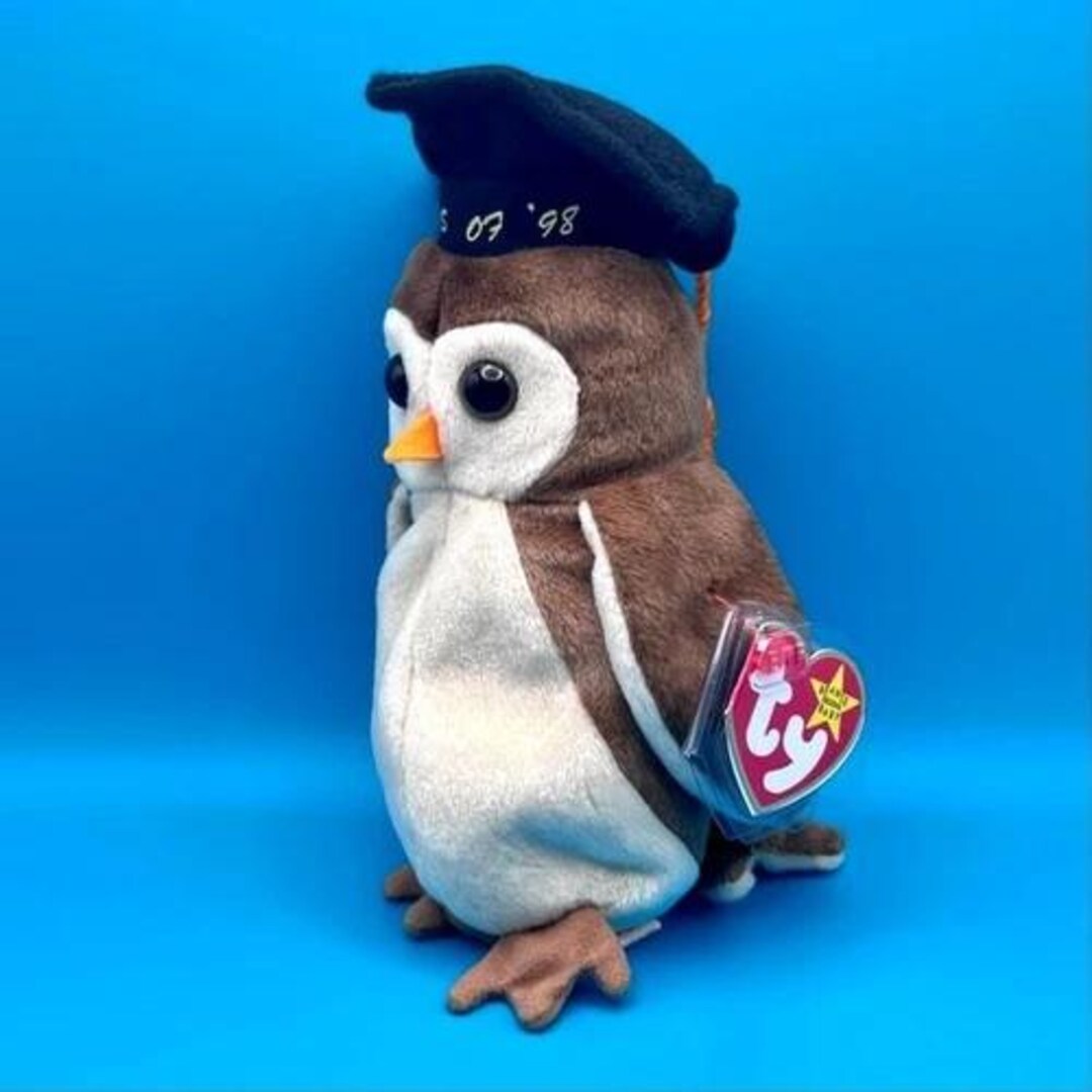 TY Wise the Owl Beanie Baby - Etsy