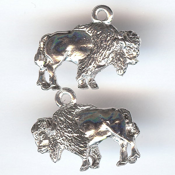 Bison Charm - Etsy