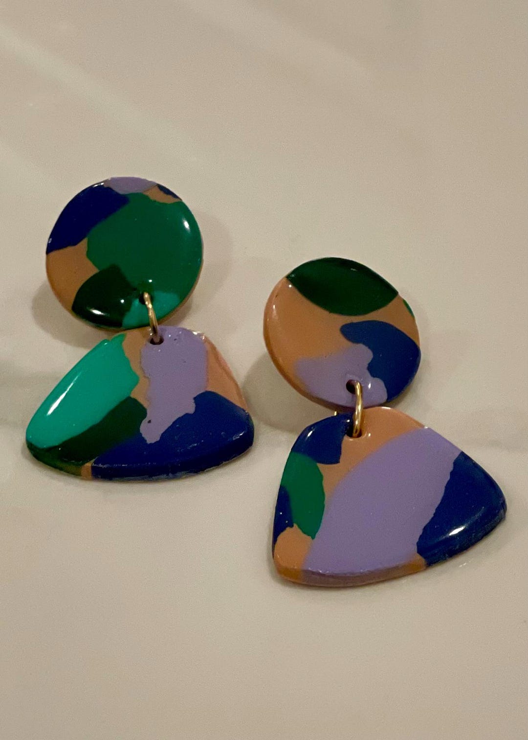 Oh, She's From Paraiso 2- Small Dangle Stud - Etsy