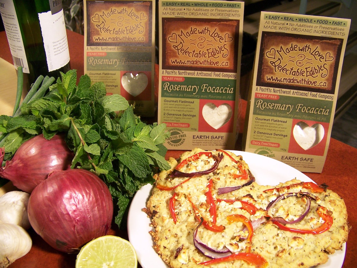 Box of 4 Four Artisan Bread Mixes DIY Bread Mix Organic Baking Kit Bake ...