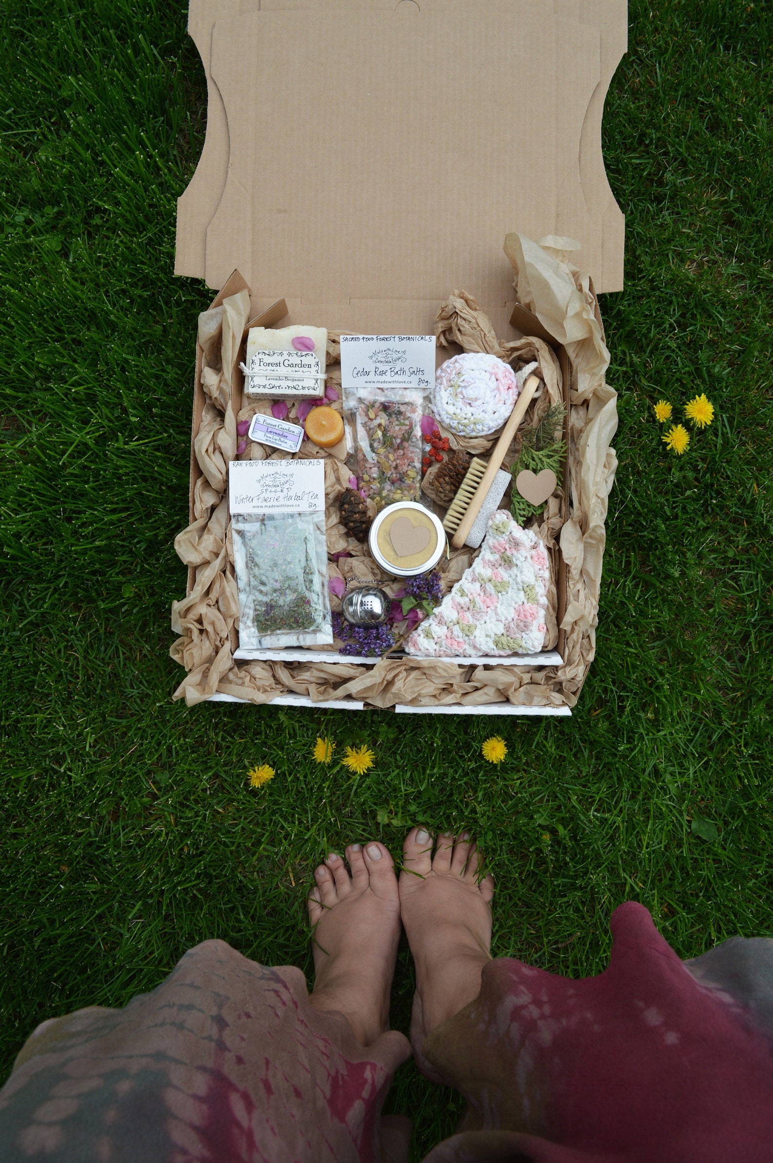 The Goodies Box Eco Spa Gift Box Love Your Body Love Your - Etsy Canada