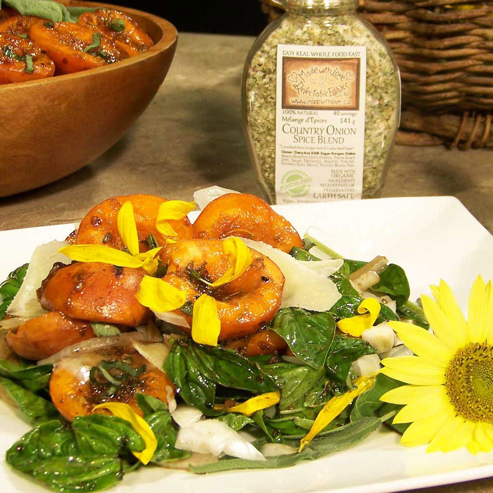 2 Oz Country Onion Artisan Gourmet Spice Blend Food Ornament | Etsy