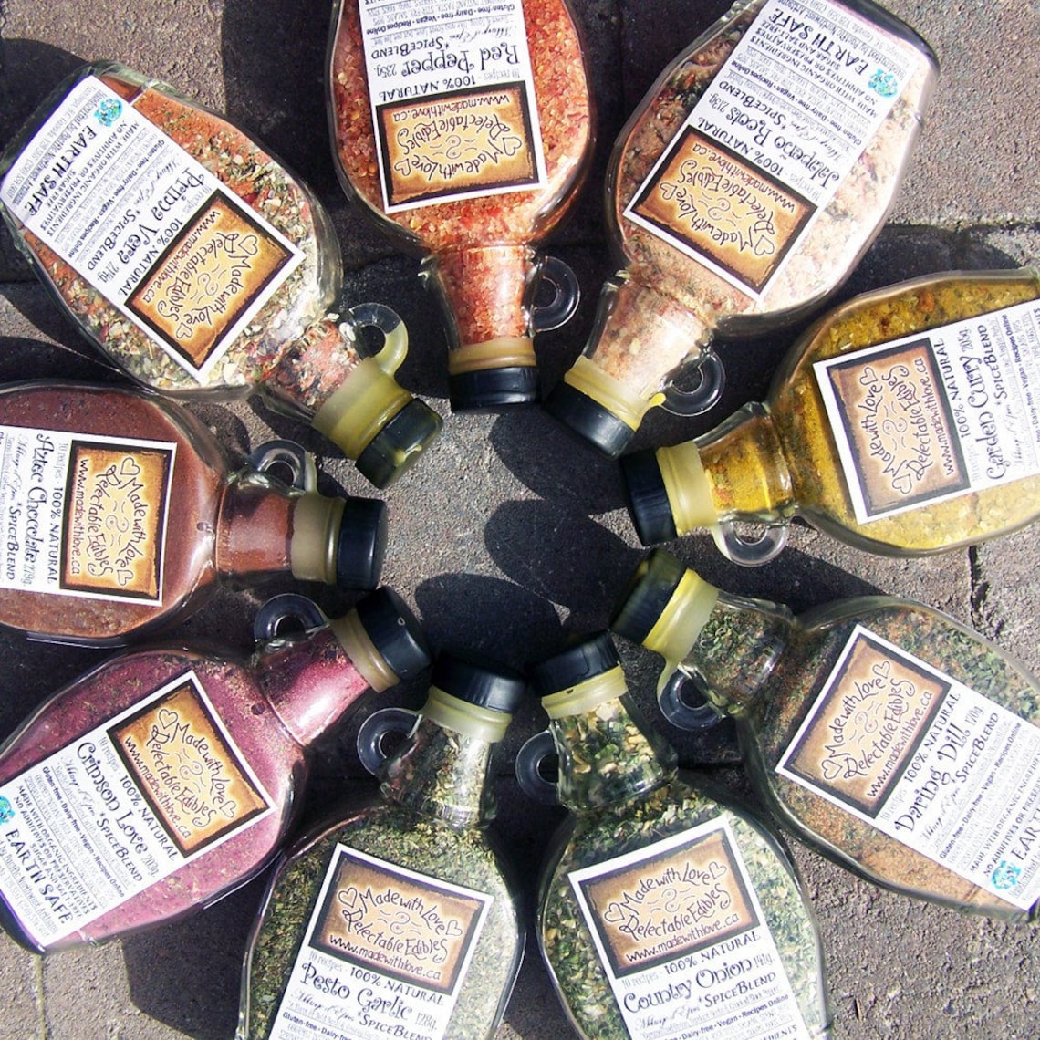 Spice of the Month Club Collect the Edible Rainbow All 9 | Etsy