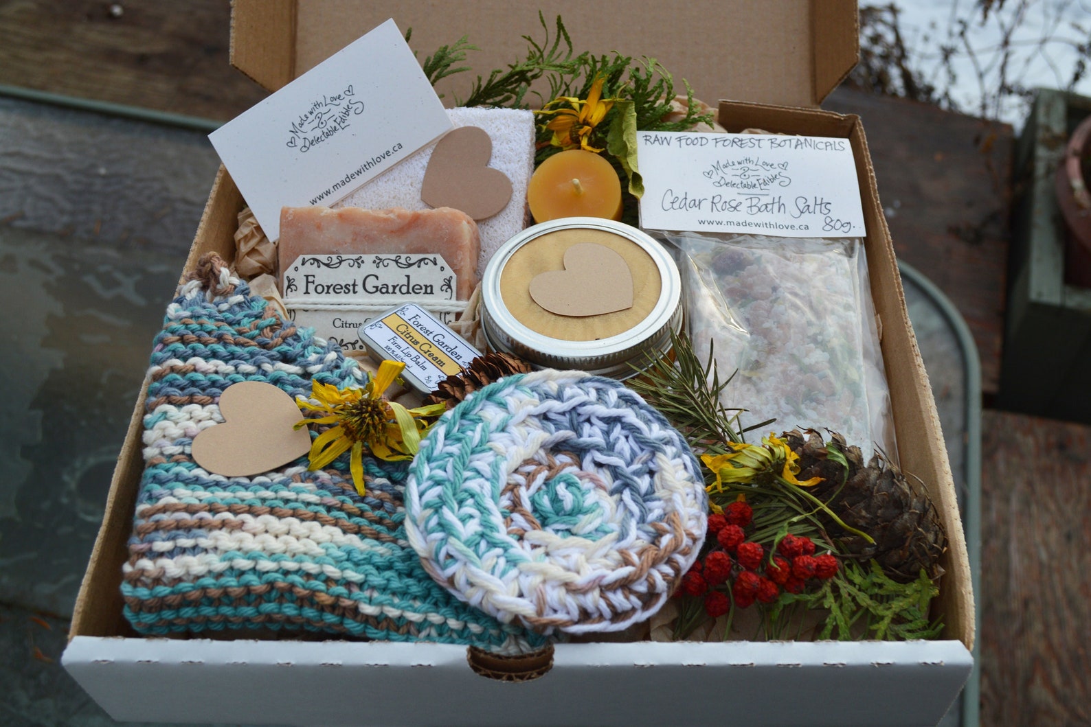 The Goodies Box Eco Spa Gift Box Love Your Body Love Your - Etsy Canada