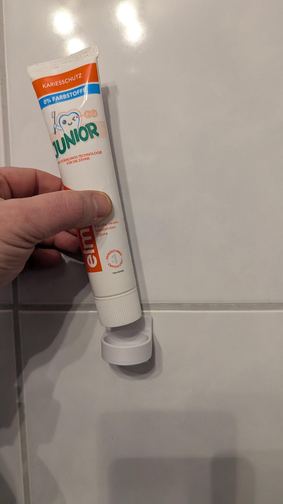 Toothpaste Wall Holder Without Drilling – 3D Printed – for 25 Mm or 30 ...