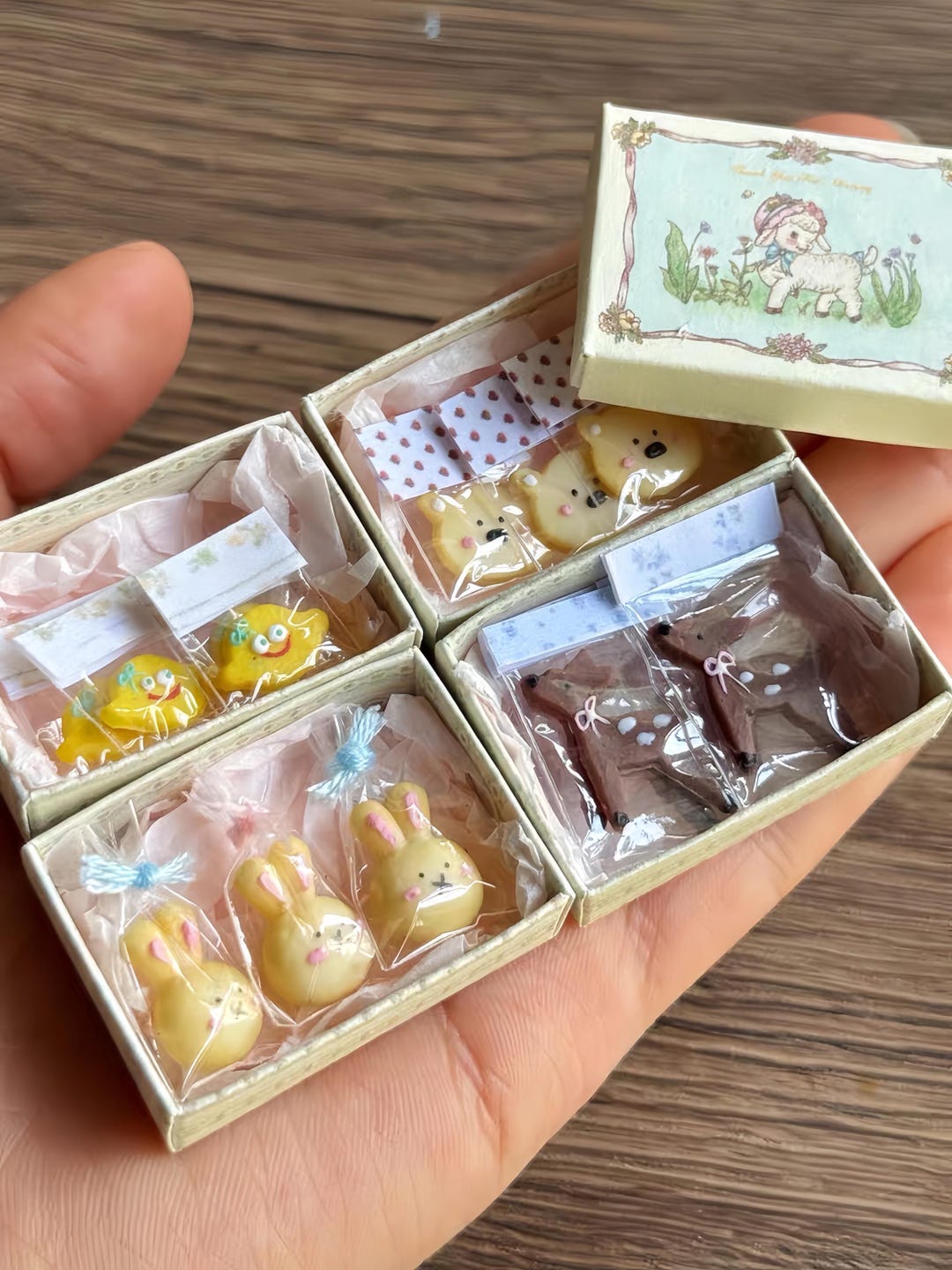 Miniature Clay Biscuit | Dollhouse Mini Food Accessories｜realistic Clay ...