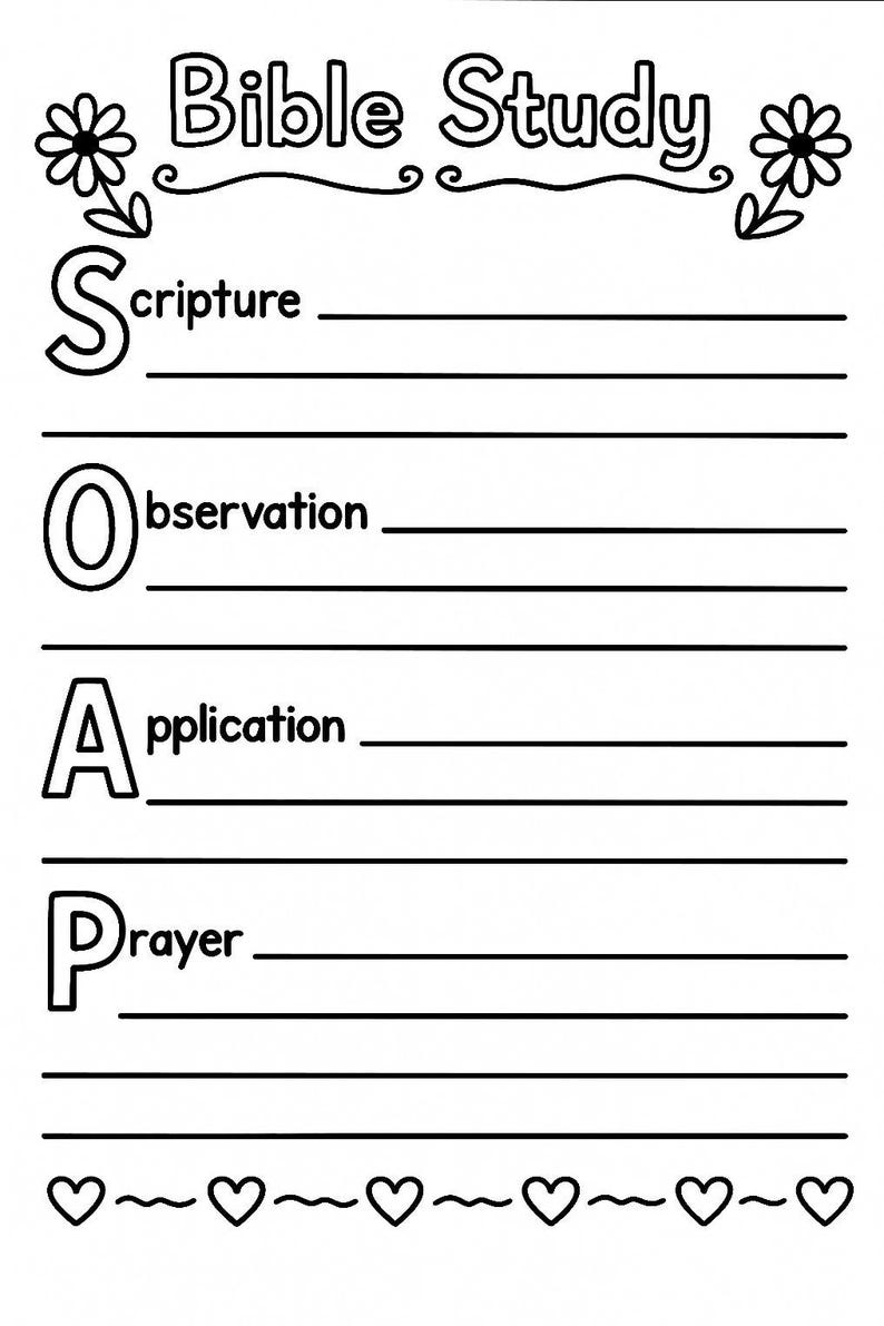 Thought and Prayers Soap Style Bible Study Psalms and Proverbs - Etsy