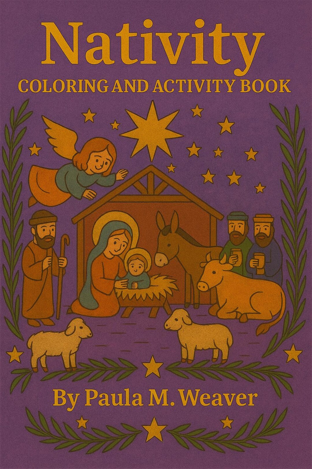 Nativity Coloring and Activity Pack - Etsy