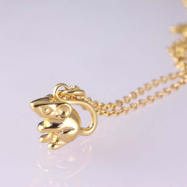 Mouse Necklace - Etsy