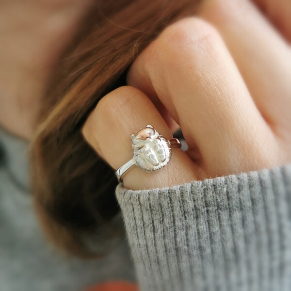Hedgehog Ring - Etsy