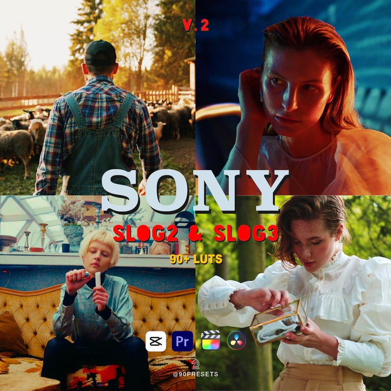 S Log Cinematic Luts - Etsy