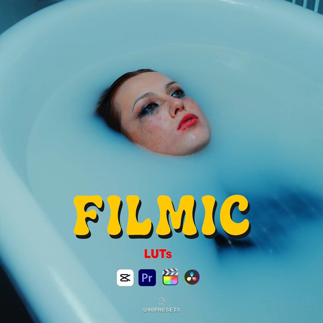 Filmic Luts for Video Editing | Cinematic Film Looks, Moody Tones ...
