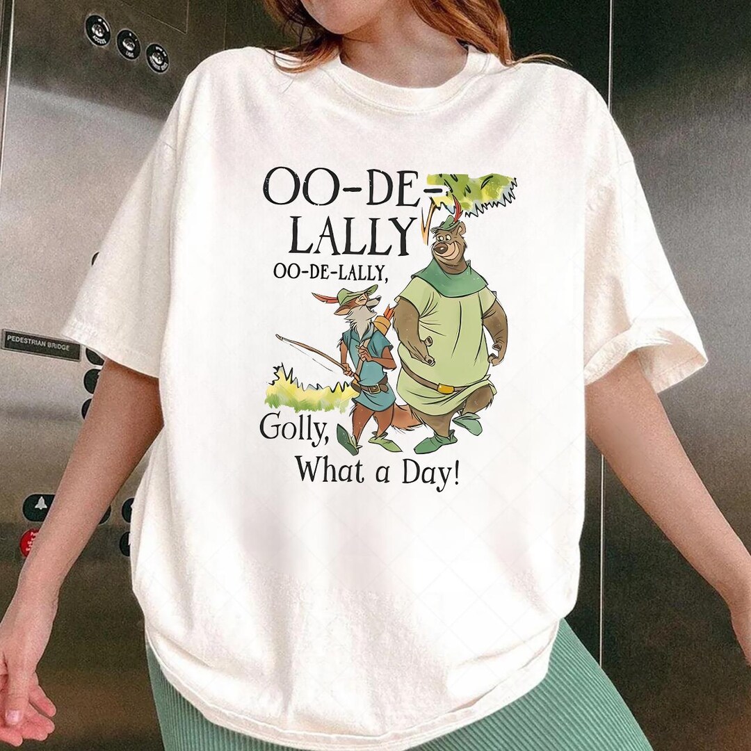 Disneyland Robin Hood and Little John Oo-de-lally PNG, Golly What A Day ...