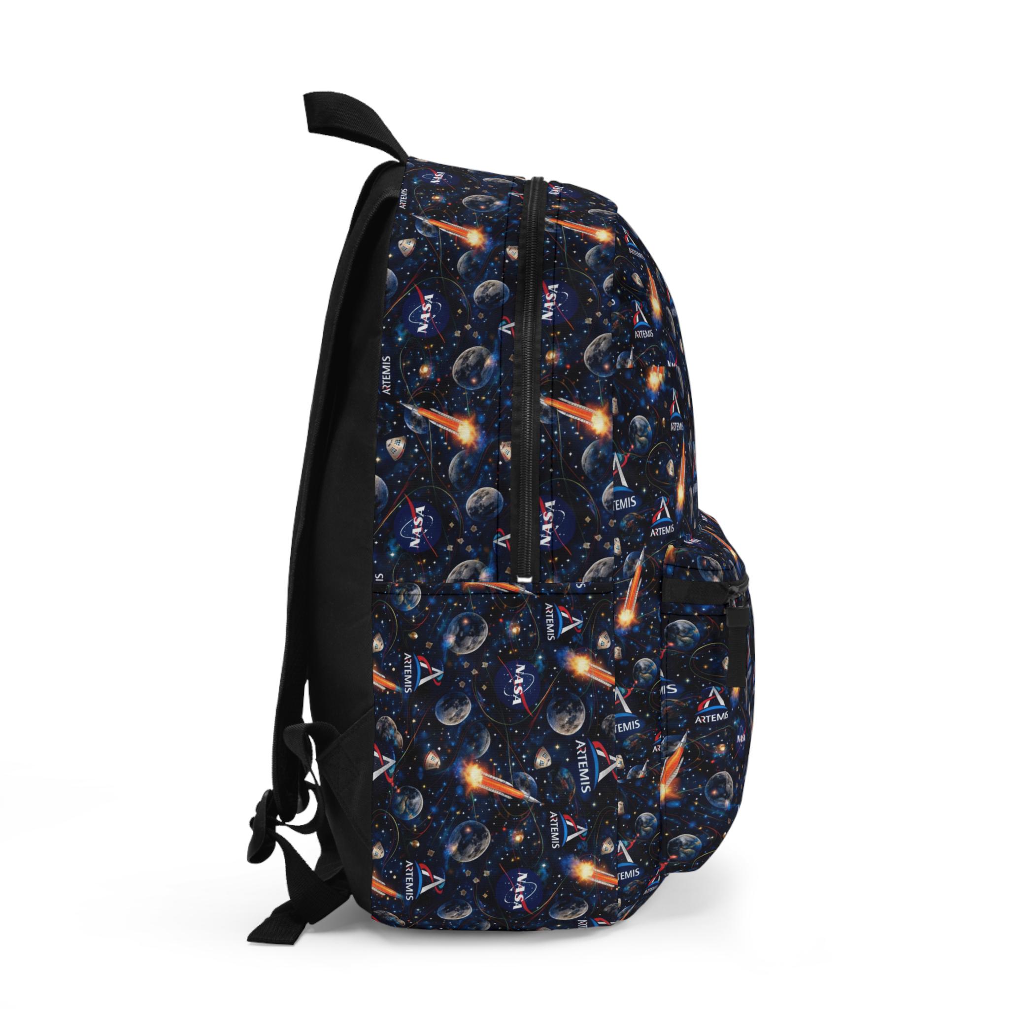 NASA Artemis Space Backpack | Moon Mission School Bag | Space Rocket ...