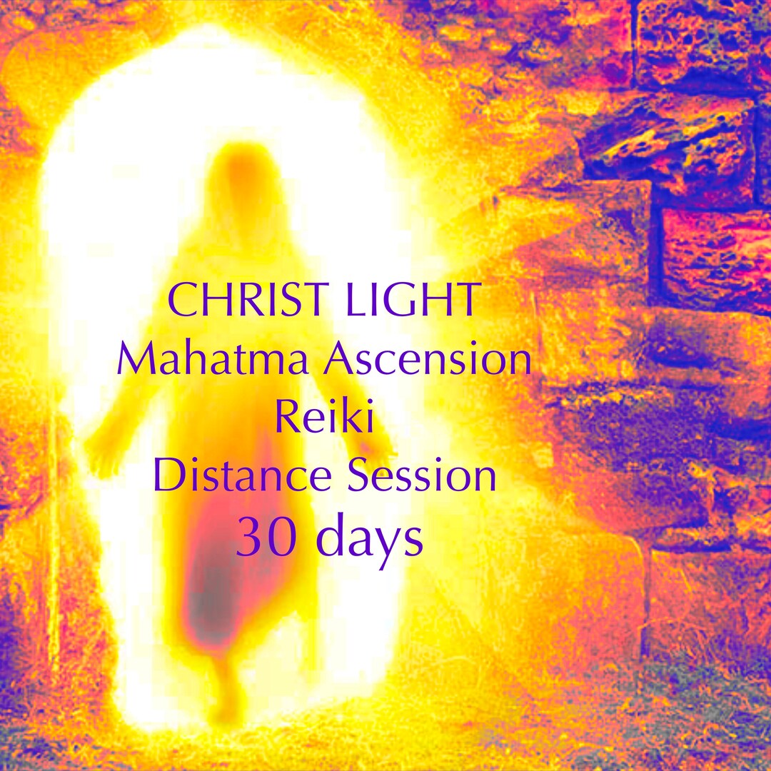 CHRIST LIGHT Mahatma Ascension Reiki 30 Days W/ Optional Pdf Download ...
