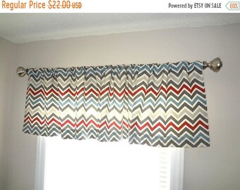 Chevron valance | Etsy