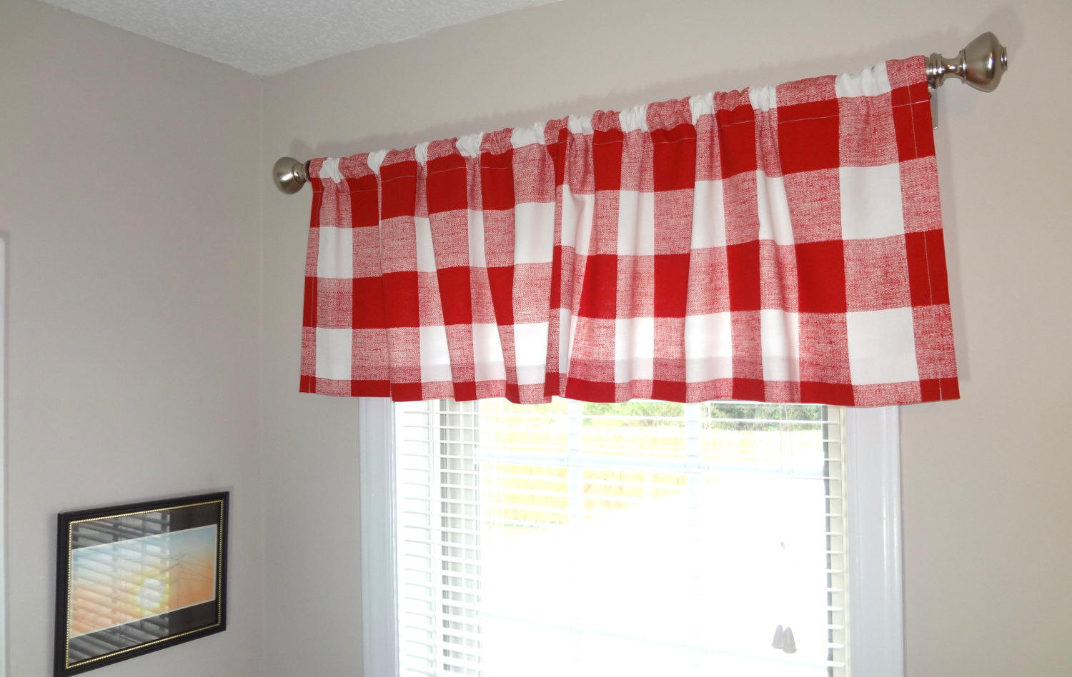 Plaid Curtain Panels Window Treatment Anderson Plaid Buffalo - Etsy