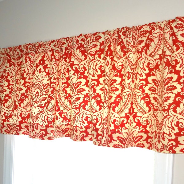 Orange Valance - Etsy