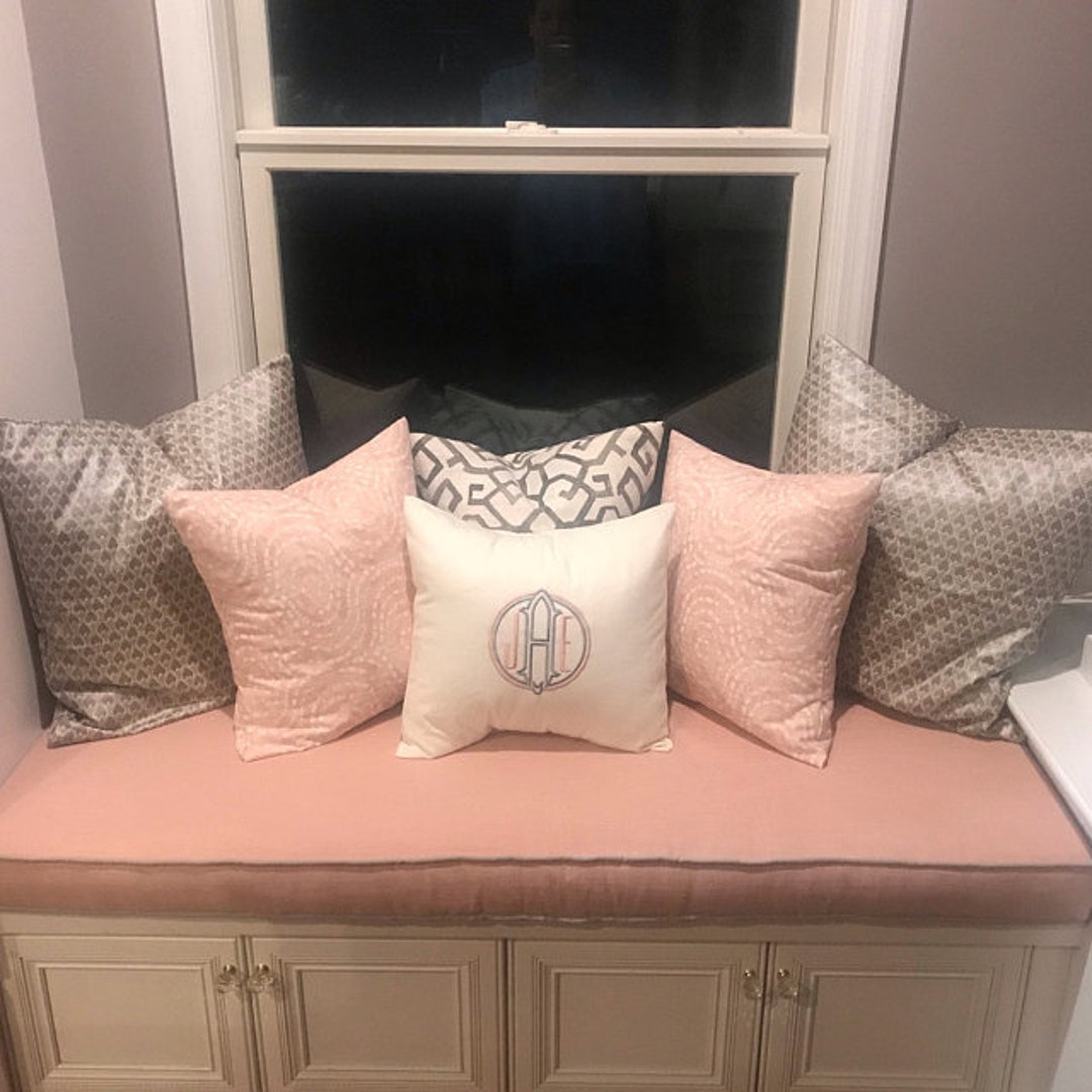 CUSTOM Cushion Covers Piping Box Cushions Foam Insert Bench Seat ...
