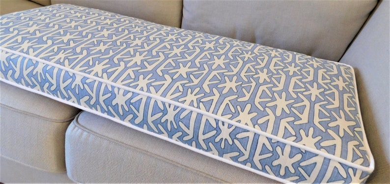 CUSTOM Cushion Covers Piping Box Cushions Foam Insert Bench - Etsy