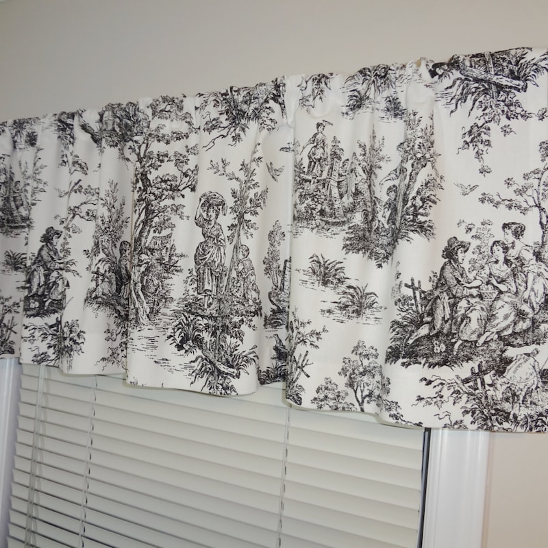 Toile Valance - Etsy