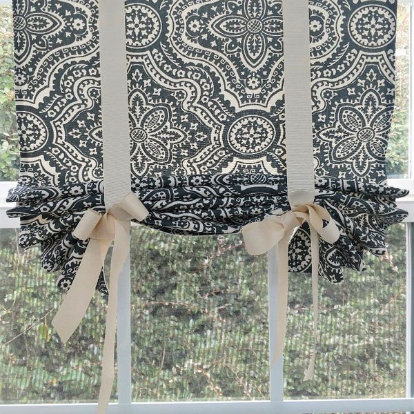 Faux Roman Shades - Etsy