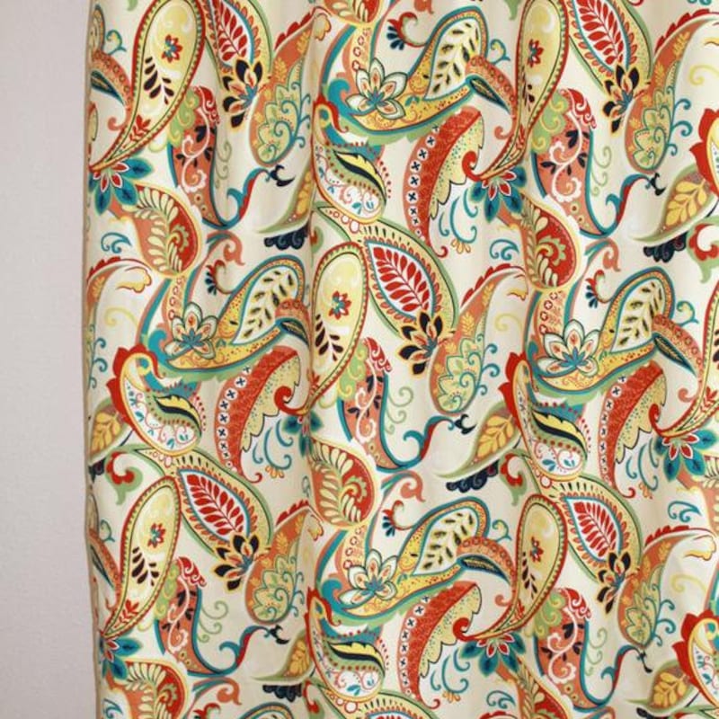 Colorful Curtains - Etsy