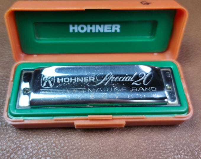 Vintage Hohner Special 20 Harmonica, Key of G, Made in Germany W/ Case ...