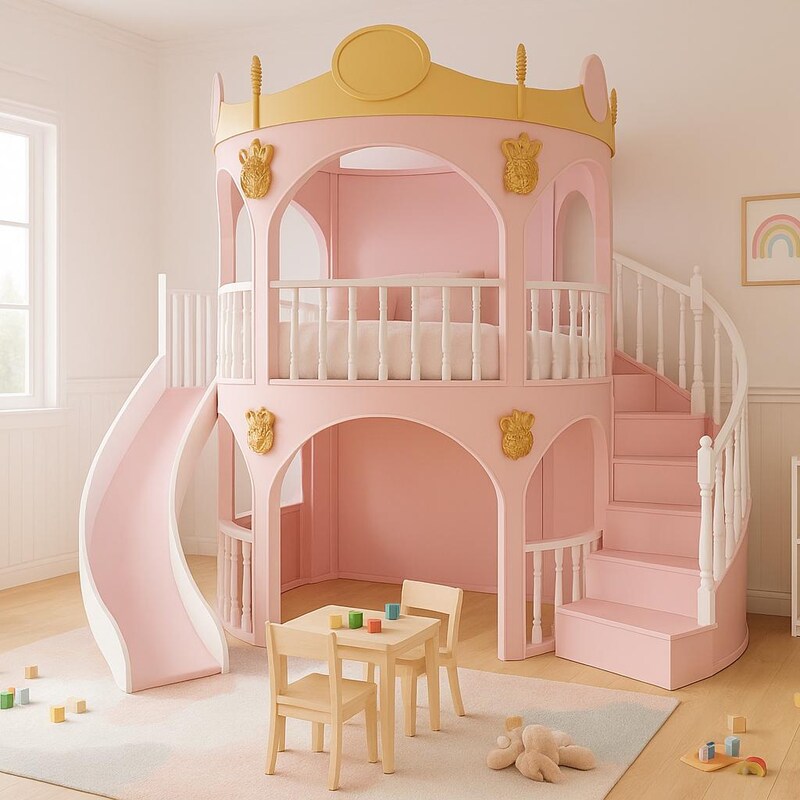 Castle Bed - Etsy