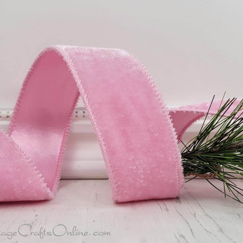 Pink Wired Ribbon - Etsy