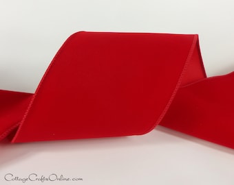 Red Velvet Ribbon - Etsy
